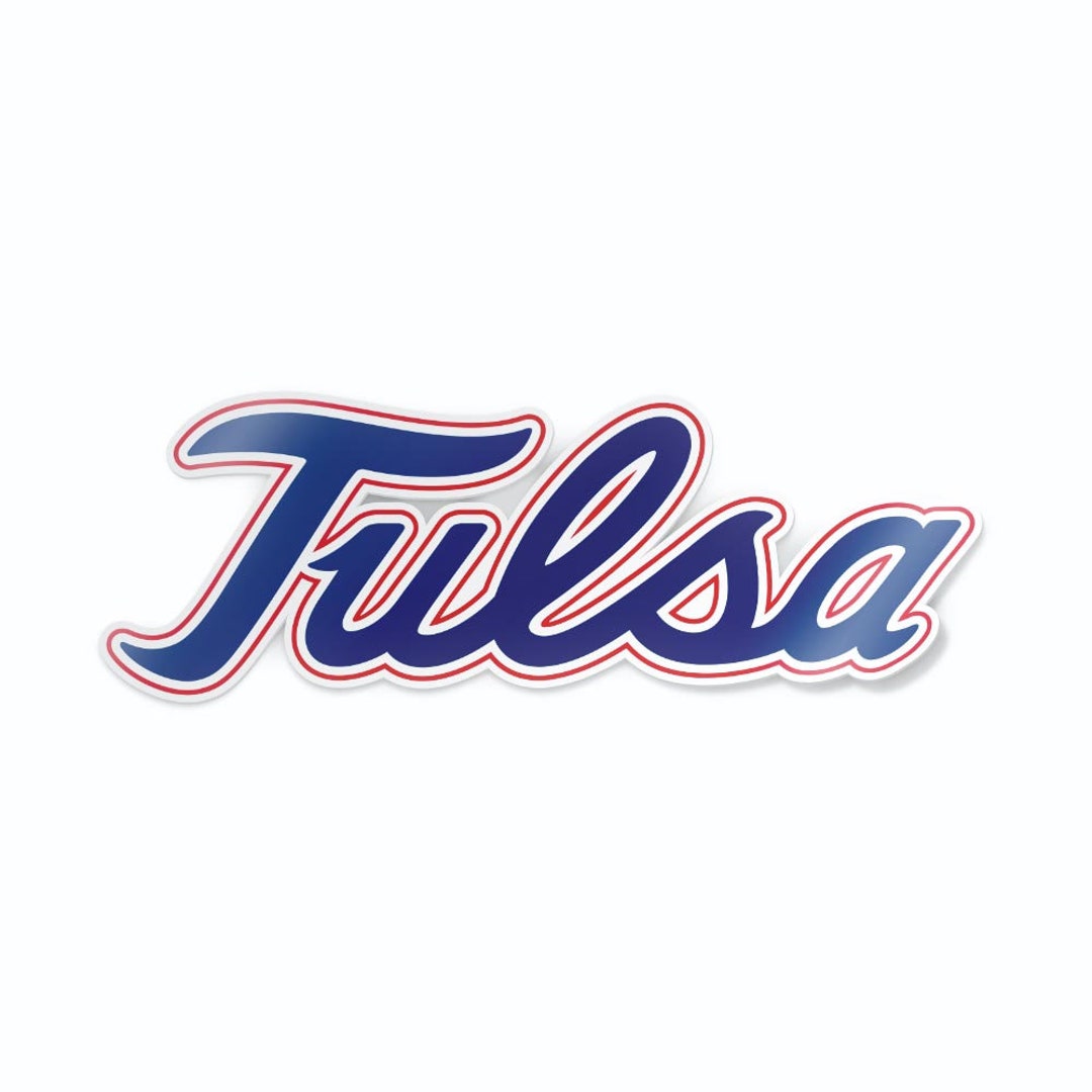The University of Tulsa Golden Hurricane Script Tulsa Wordmark Logo Car ...