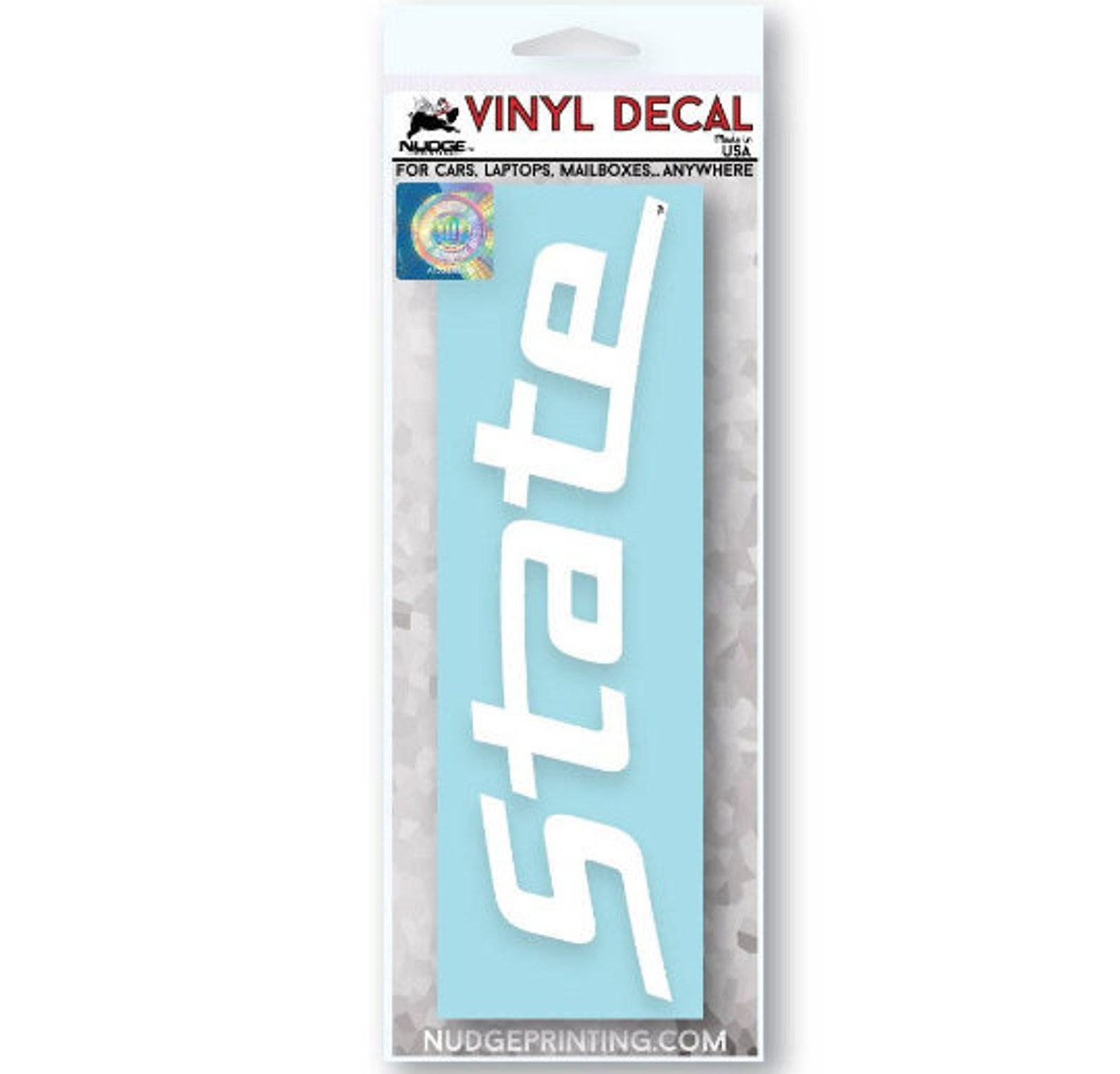 MSU Car Decal Sticker Michigan State Spartans Arched Logo - Etsy