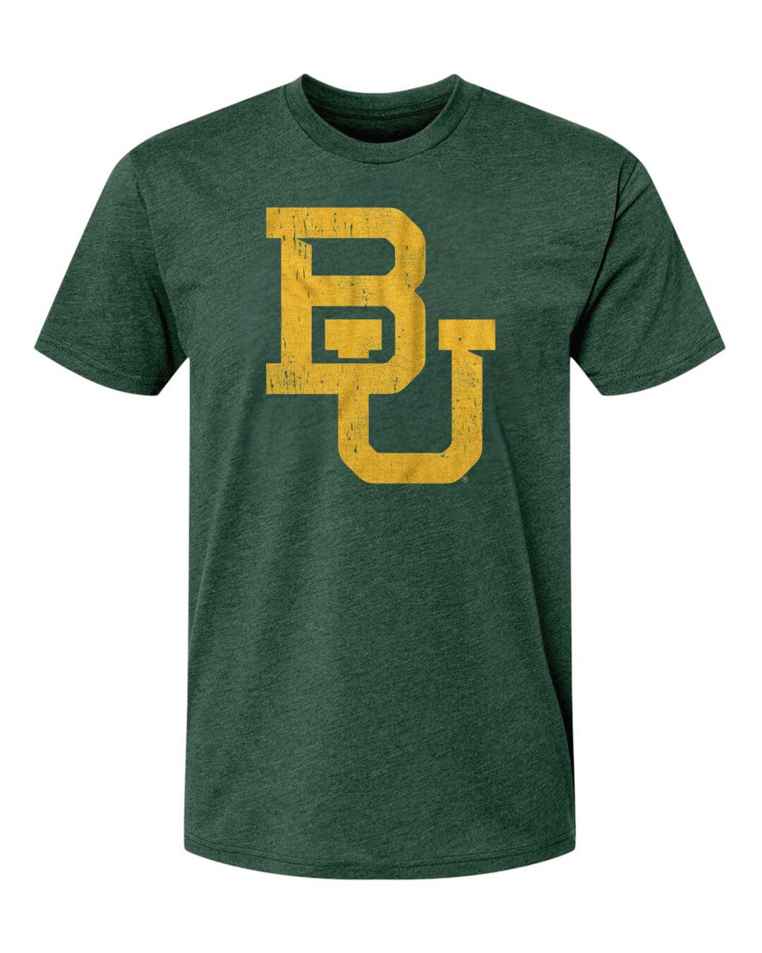 Baylor University Bears Shirt Interlocking BU Logo Super Soft Apparel T ...