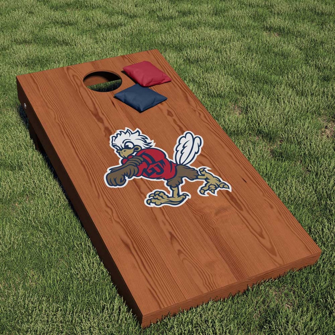 Liberty University Flames Sparky the Mascot Cornhole Decal (contains 1 ...