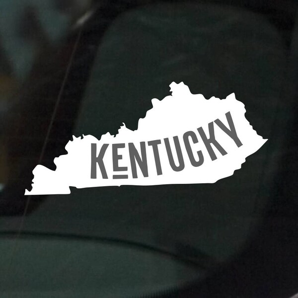Kentucky Car Decal - Etsy