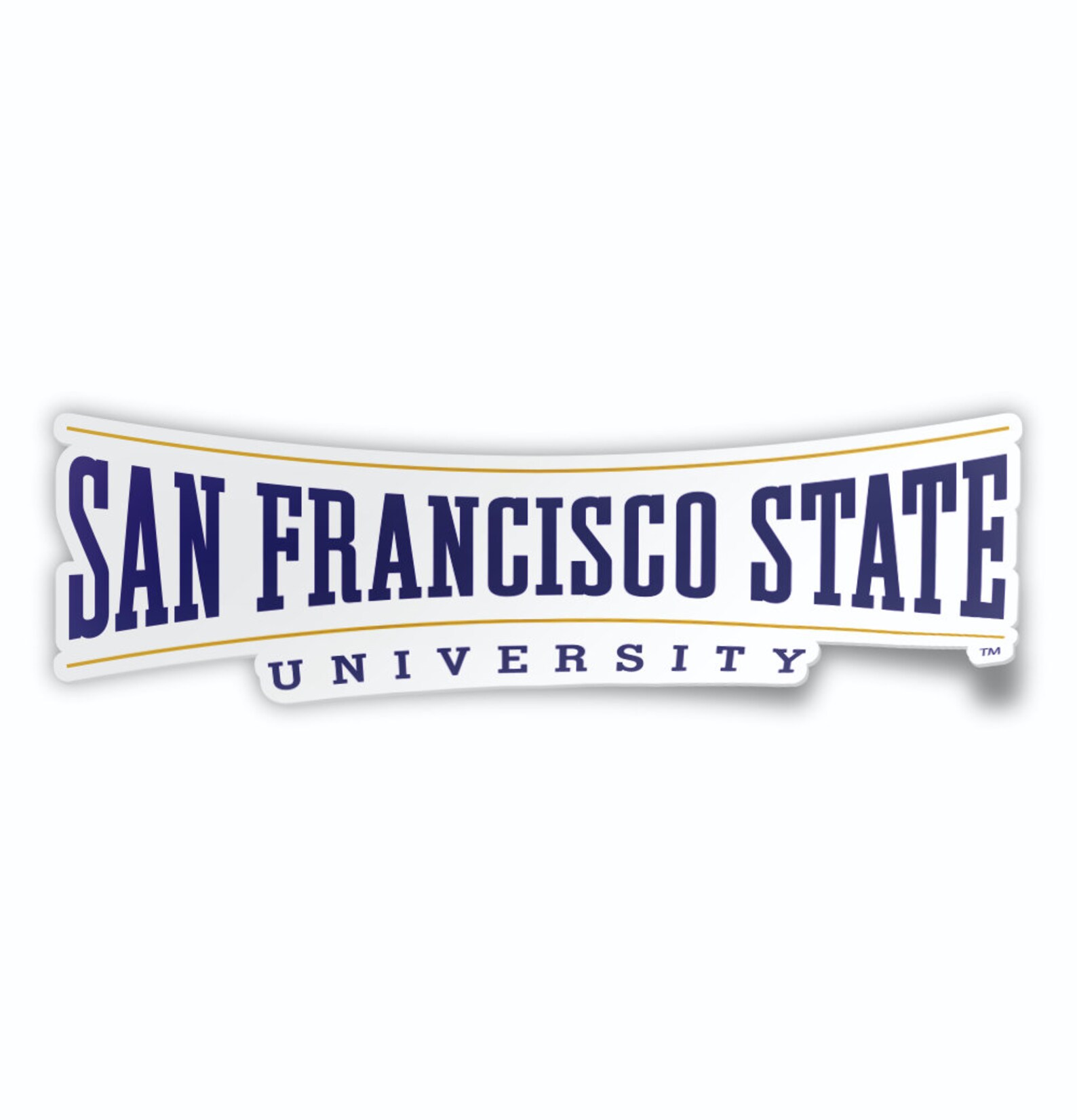 San Francisco State University Institutional Wordmark Car - Etsy