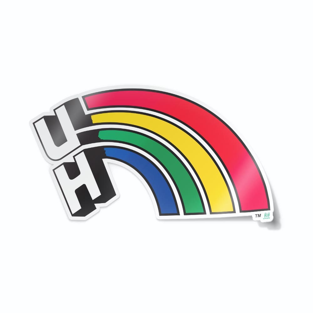 University of Hawaii Vintage UH and Flying Rainbow Logo Car - Etsy