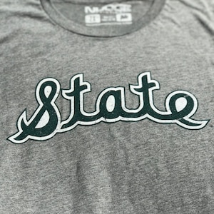 Michigan State Shirt MSU Spartans Cursive Script 1979 Retro Logo Magic ...