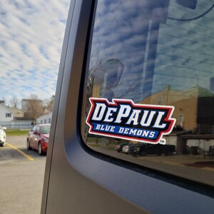 Depaul University Wordmark Logo Sticker Decal for Cars, Laptops, Ipads ...