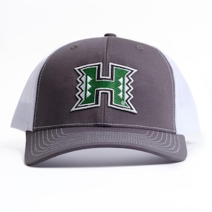 University of Hawaii Hat Hawaiian H Logo Embroidered Adjustable ...