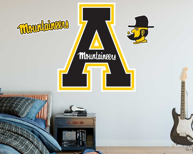 Appalachian State Mountaineers 4 Premium Vinyl Decal Licensed NCAA - Etsy