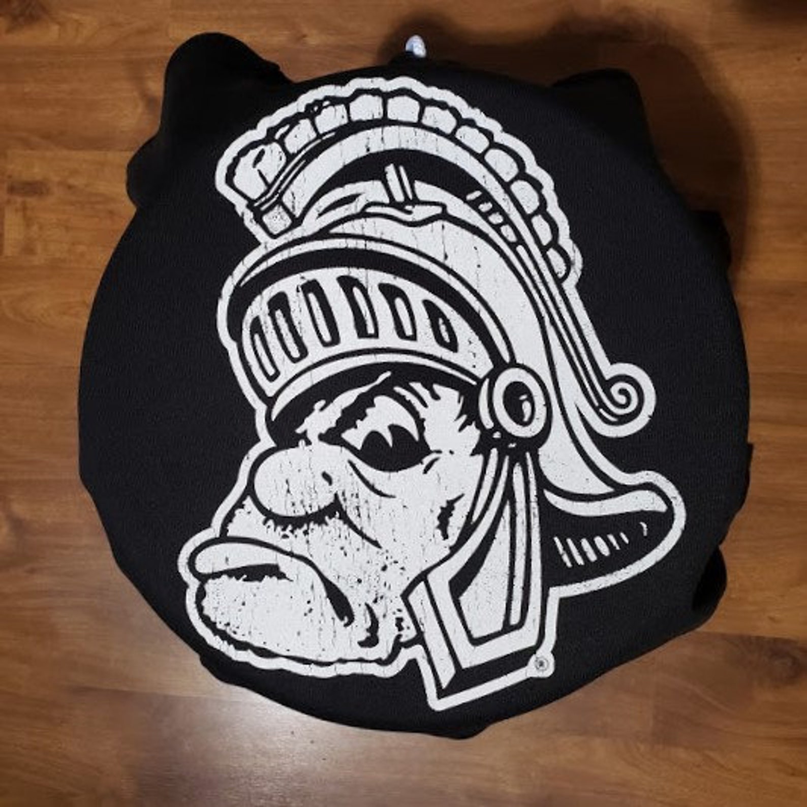 Michigan State Spartans Gruff Sparty Black Hoodie - Unisex - Etsy