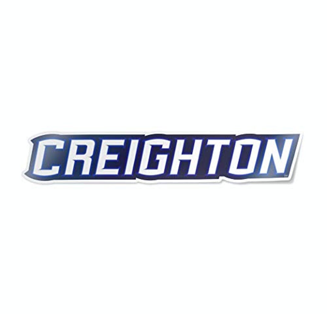 Creighton University Bluejays Wordmark Logo Waterproof Decal Sticker ...