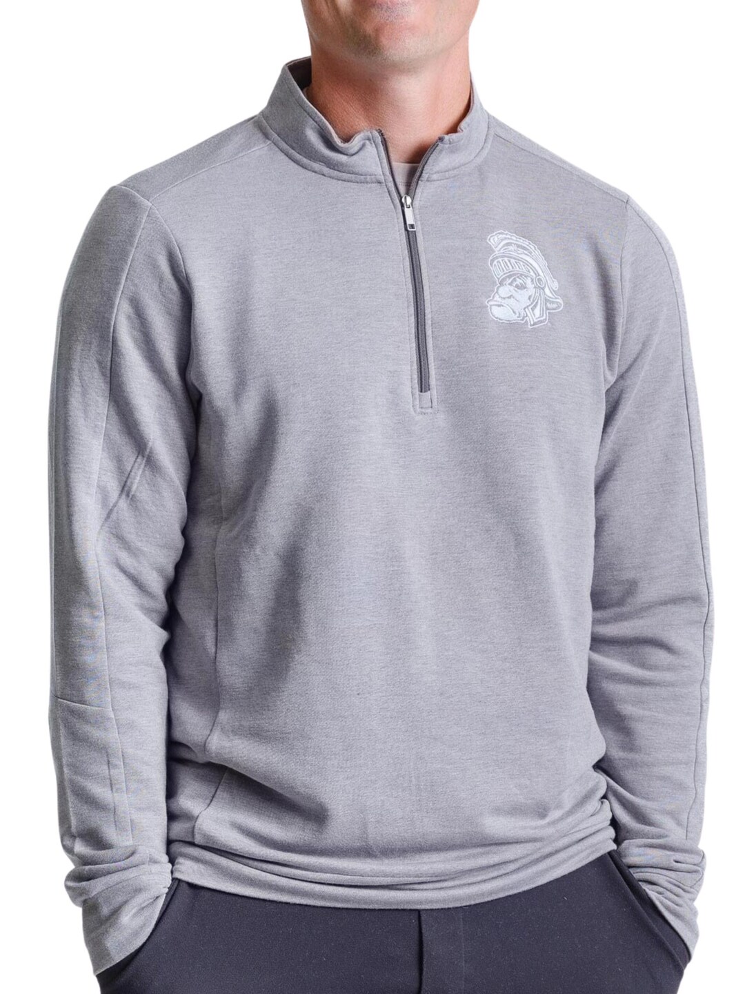 Michigan State University Embroidered Gruff Sparty Grey MSU Spartans ...