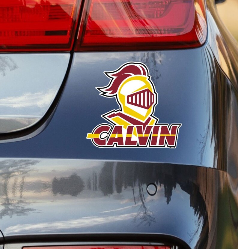Calvin University Knights Car Decal - Etsy