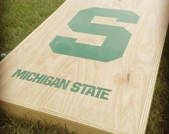 Michigan cornhole | Etsy