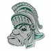 Retro Gruff Sparty MSU Michigan State Spartans Logo Vinyl Car Decal ...