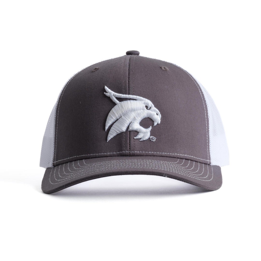 Texas State University Hat Bobcats Embroidered Trucker Baseball Cap ...