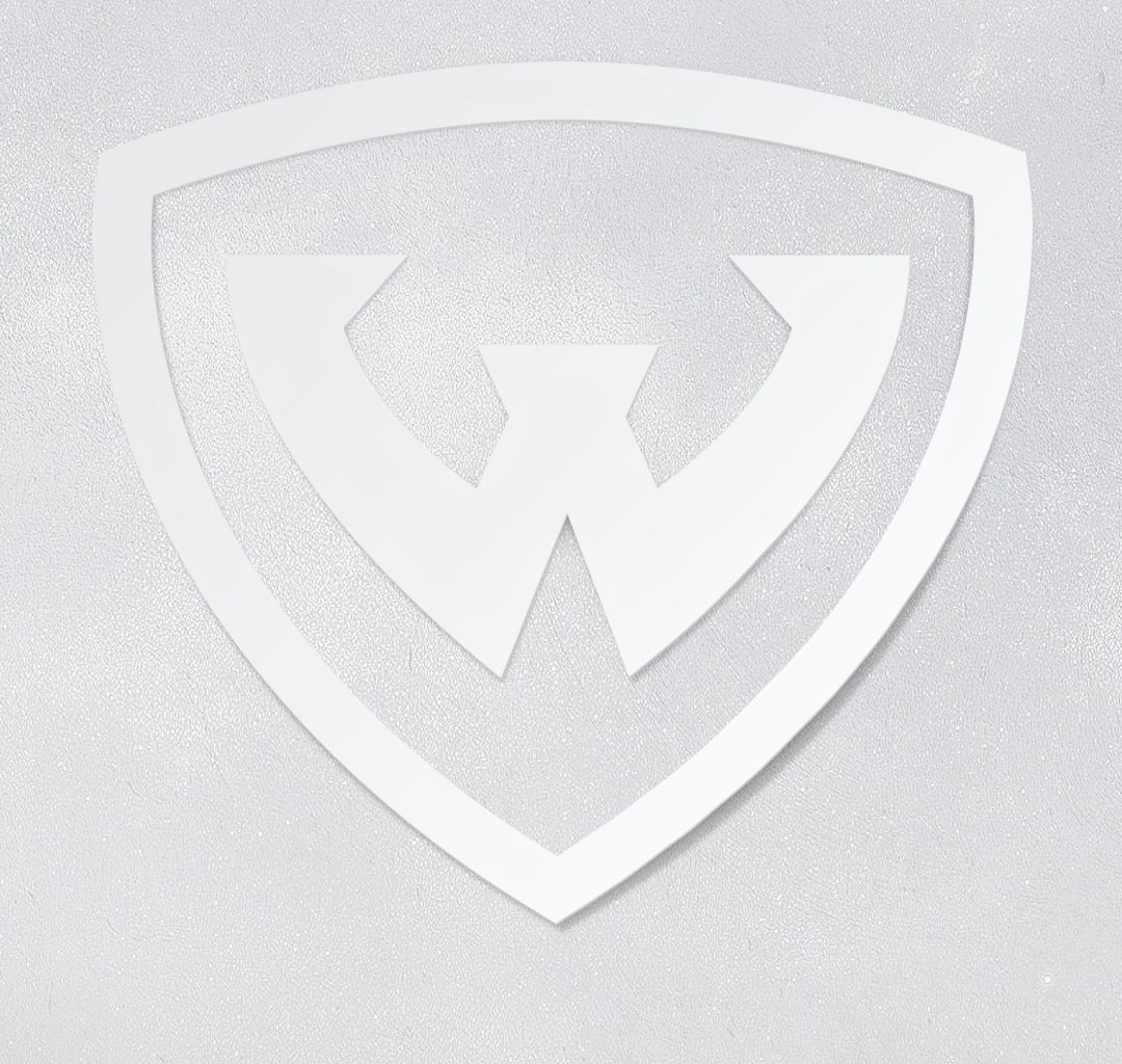 Wayne State University Warriors White Shield Logo Decal Window Bumper ...
