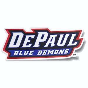 Depaul University Wordmark Logo Sticker Decal for Cars, Laptops, Ipads ...