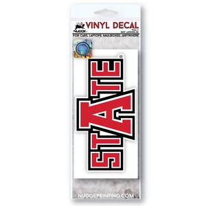 Arkansas State Block State Logo Car Decal Window Bumper Sticker Vinyl ...
