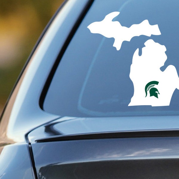 Sparty Decal Msu - Etsy