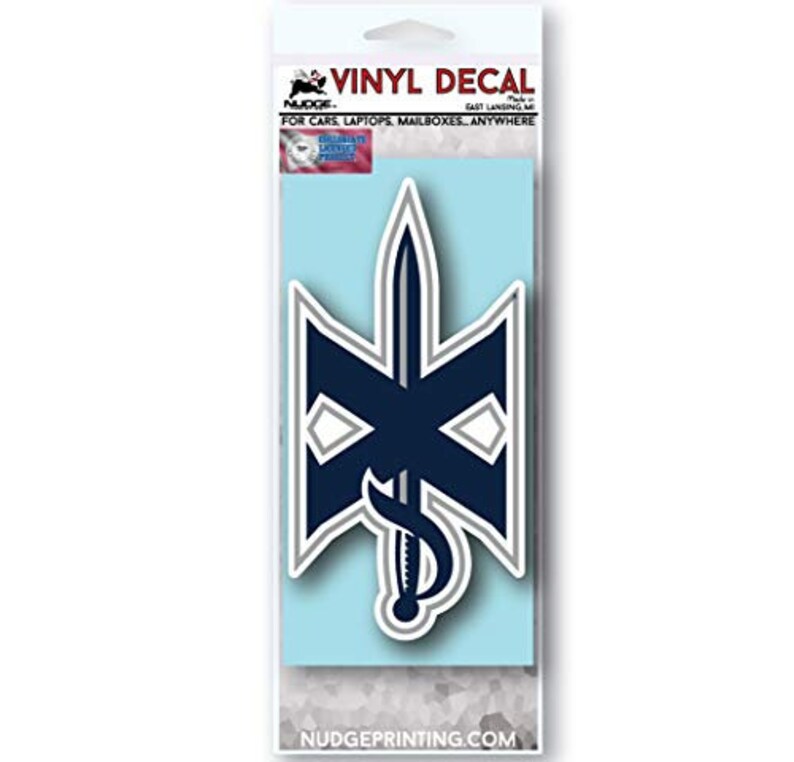 Xavier University Block X and Sword Car Decal Sticker - Etsy