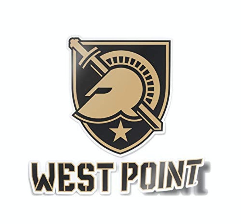 Army West Point Black Knights With Wordmark Car Decal - Etsy