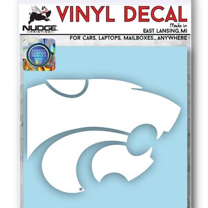 Kansas State University Wildcats Powercat Primary Logo Car Decal Laptop ...