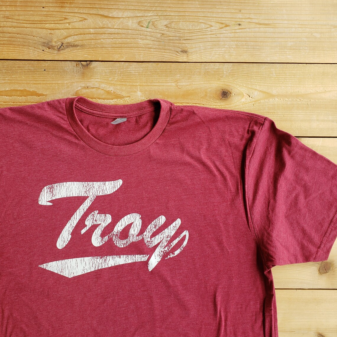 Troy University Trojans Script Cursive Wordmark Logo Unisex - Etsy