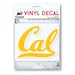 University of California-berkeley Golden Bears Script Cal Car Decal ...