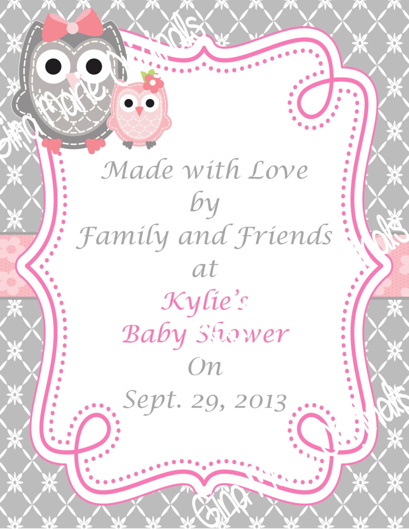 Personlized Printable Baby Shower Abc's Activity Book in - Etsy