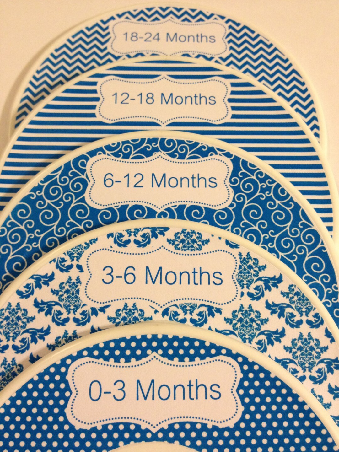 Baby Closet Dividers Organizers Shabby Elegance Blue 12 Colors ...
