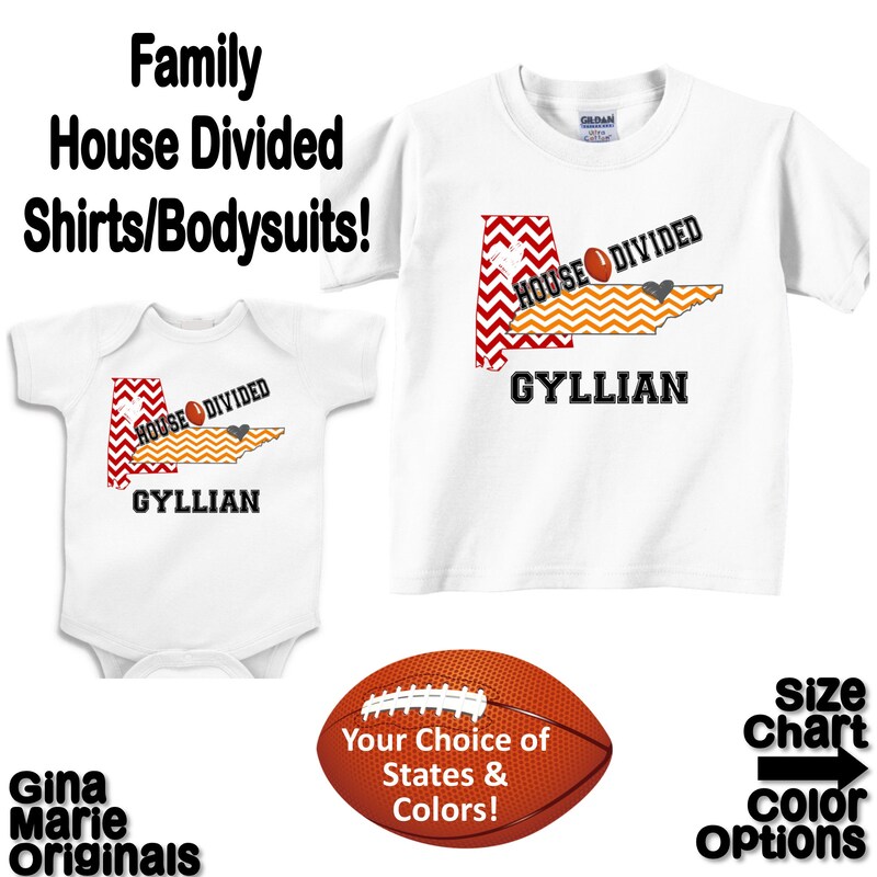 House Divided Baby - Etsy