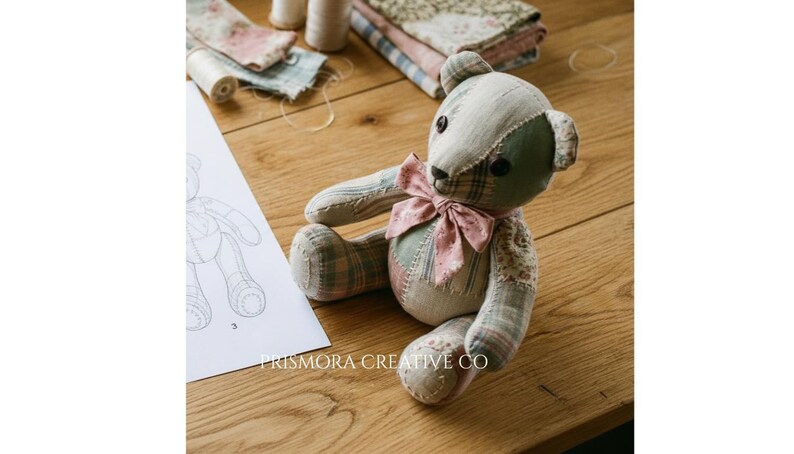 Memory Bear Sewing Pattern PDF | Memory Teddy Bear From Clothes - Etsy