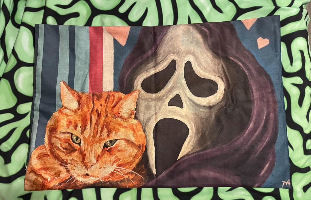 I Scream. You Scream. We All Scream for Kitty Cats. 20x30 Queen Pillow ...