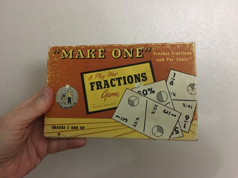 Vintage 1950s Dolch Learning Card Game Gray Paper Cards Kids - Etsy