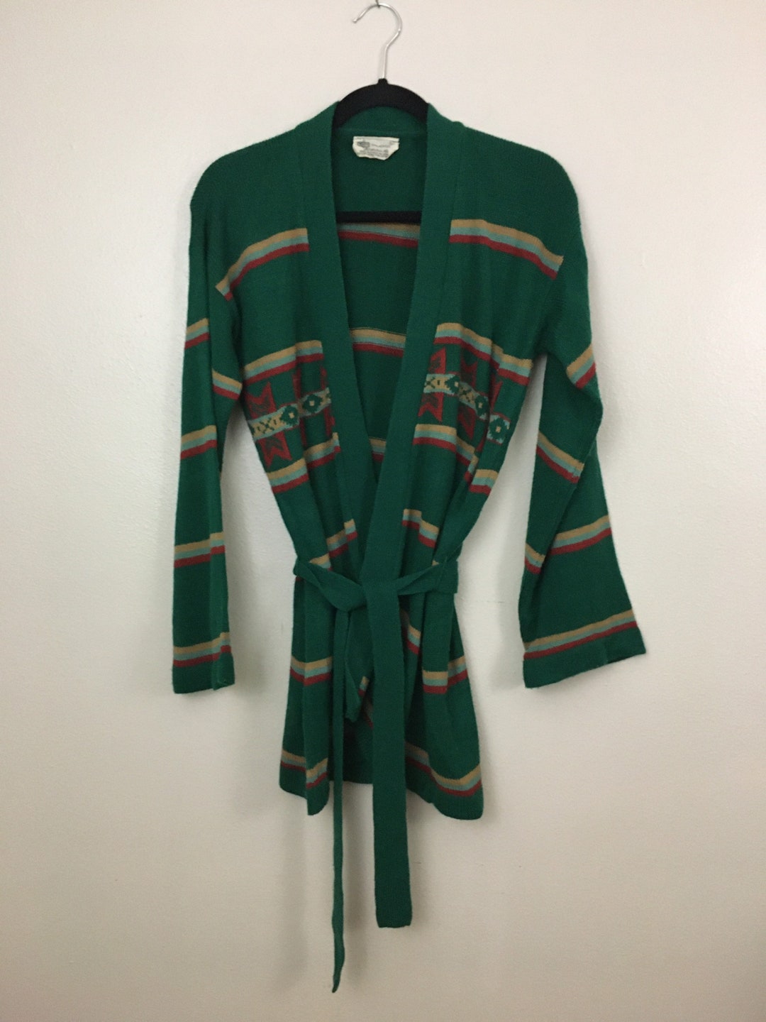 Vintage 60s/70s Cardigan Sweater K-mart Boho Mod Secretary - Etsy