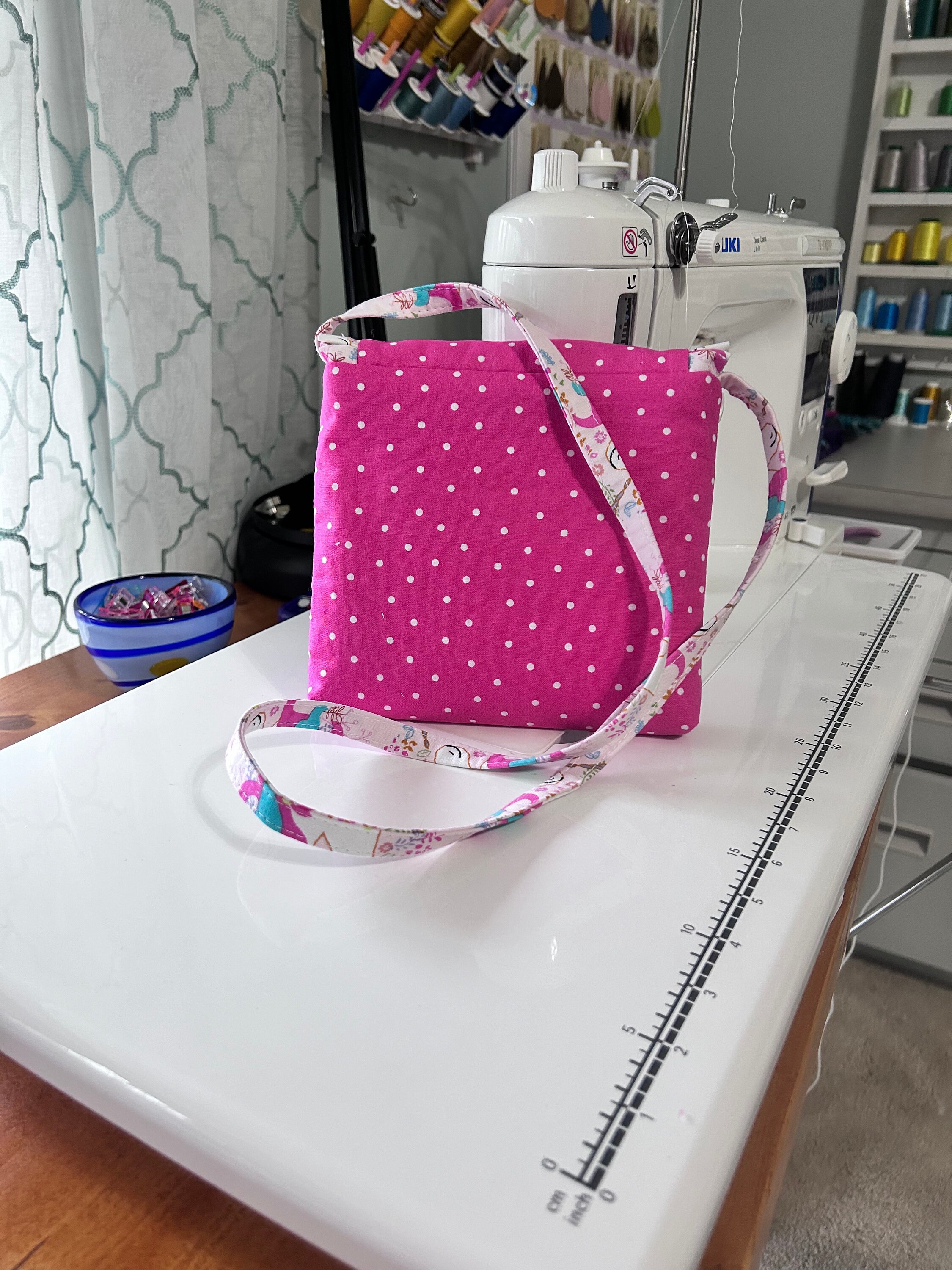 Little Girls Crossbody Purse, Flap W/ruffle Accent & Kam Snap Closure ...