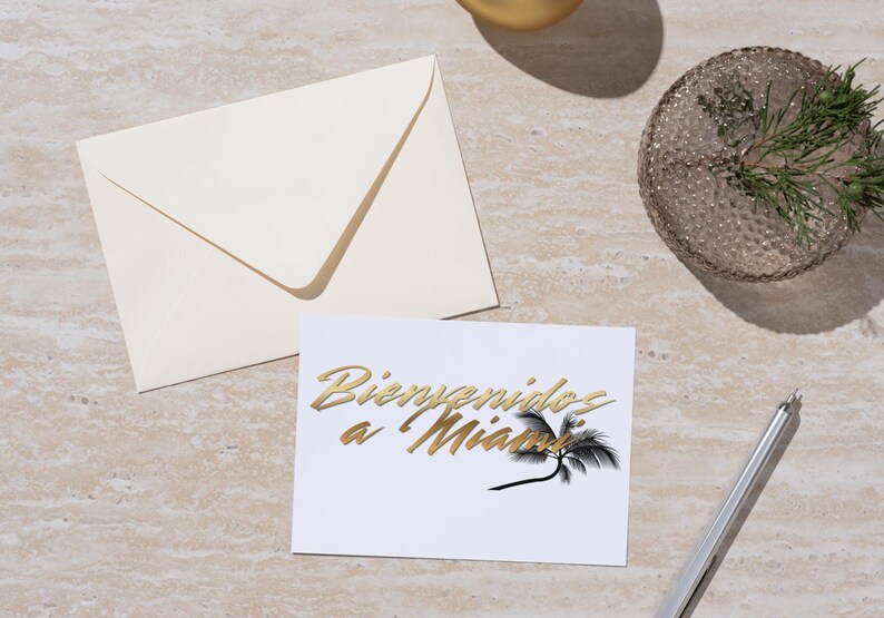 Welcome to Miami Gold SVG, PNG Instant Download Files - Etsy