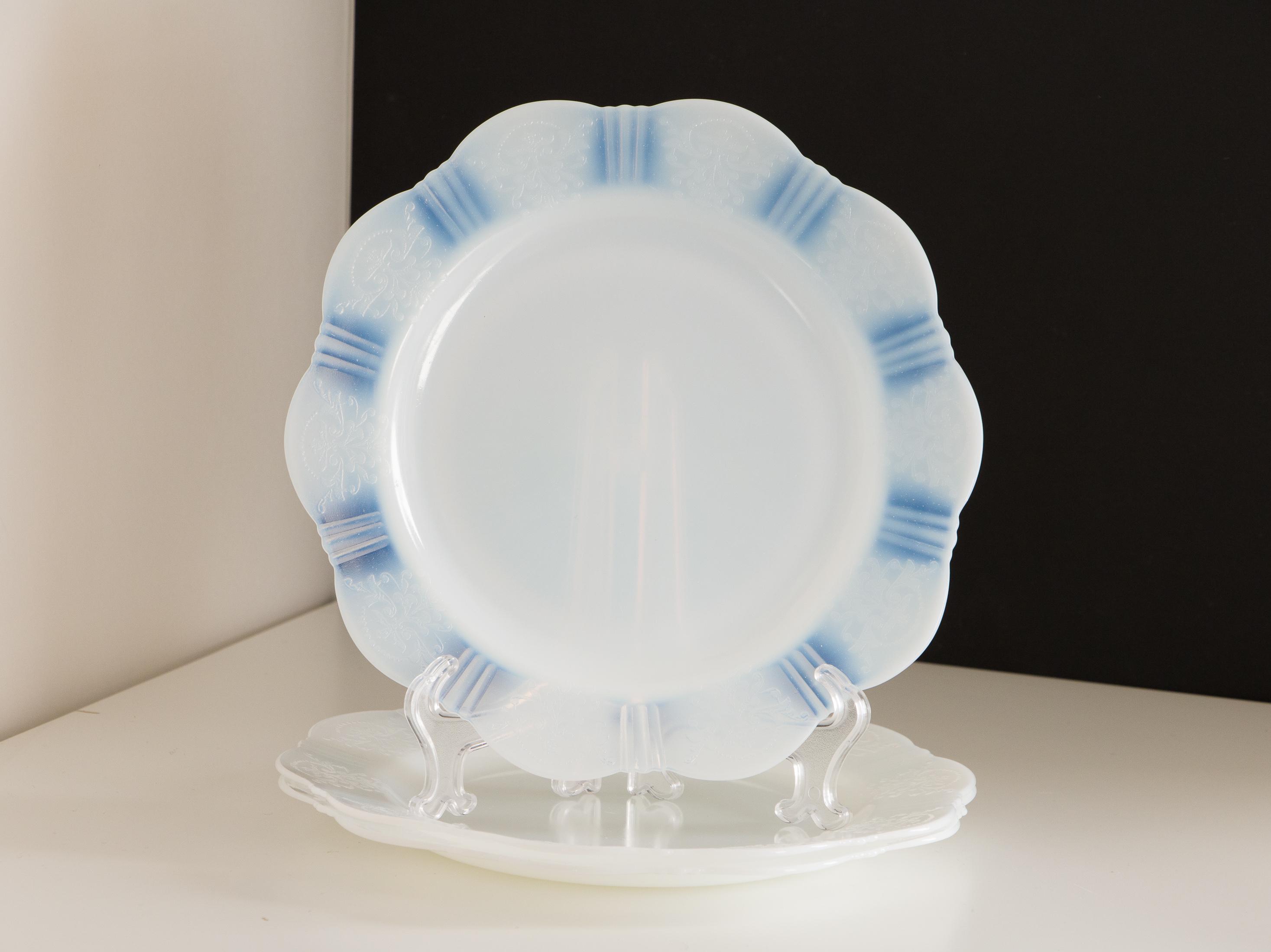American Princess Macbeth Evans Depression Glass in White Monax, Circa ...