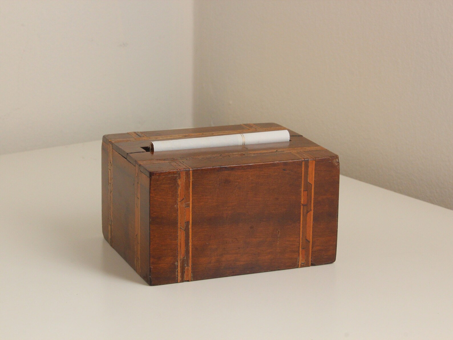 Magic Cigarette Case and Dispenser — Art Deco Inlaid Wood - Etsy