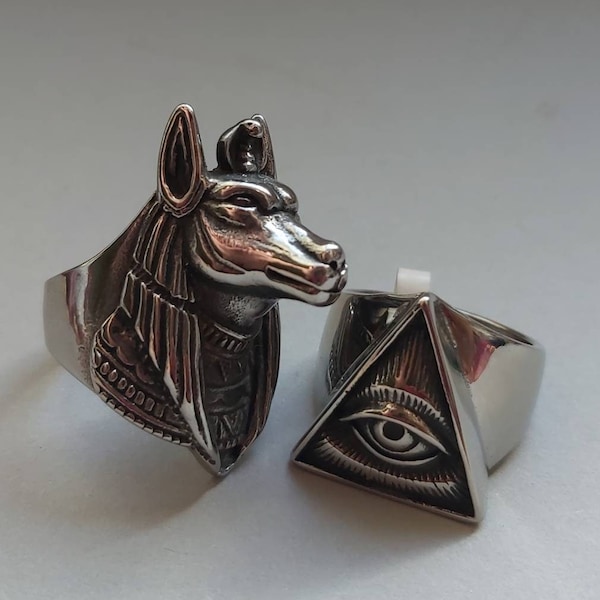 Anubis Ring - Etsy