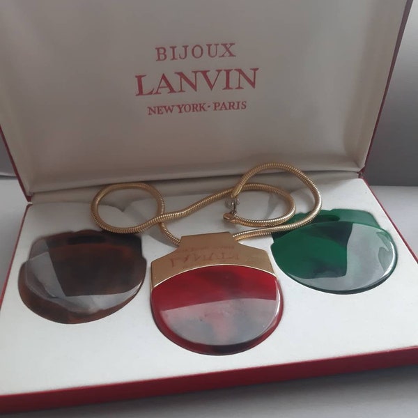 Lanvin Jewelry - Etsy