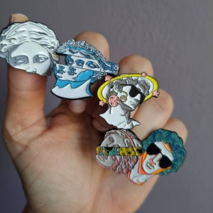 Pop Art Ancient Greek Statue Rings, Aphrodite, Apollo, Unisex, Greek ...