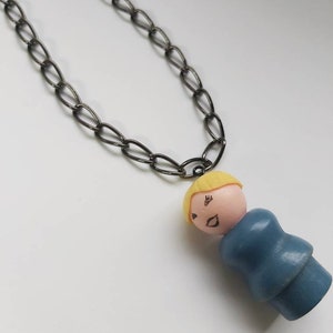Fisher Price Little People Figure Necklace, OOAK, Special Order, Choose ...