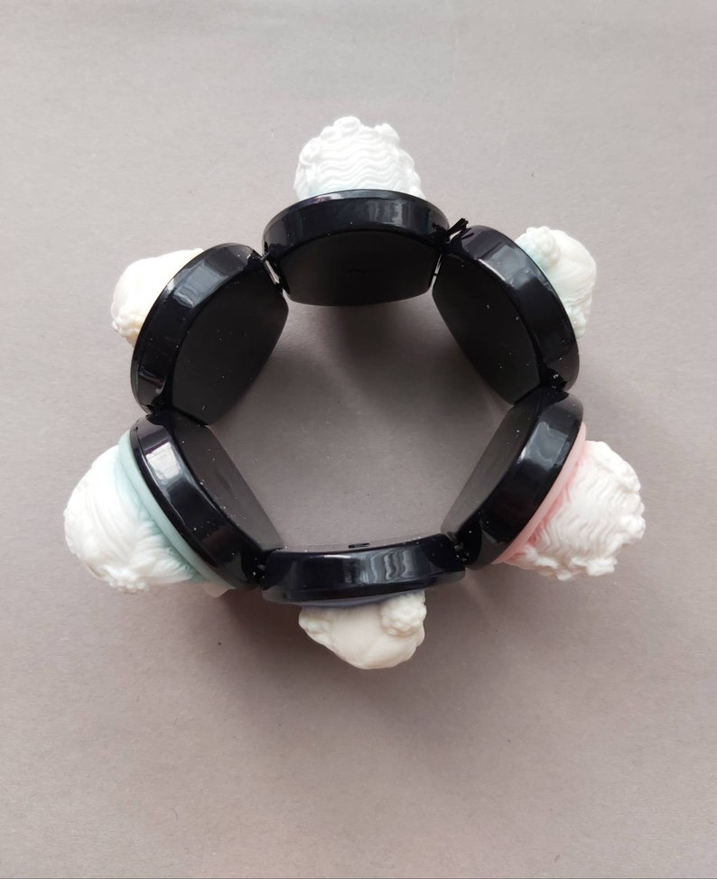 3D Ancient Greek Roman Victorian Design Cameo Stretch | Etsy