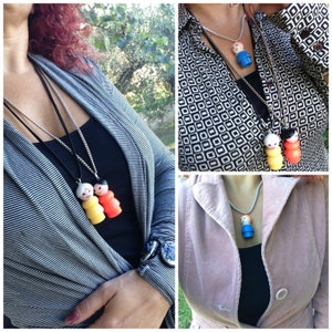 Fisher Price Little People Figure Necklace, OOAK, Special Order, Choose ...