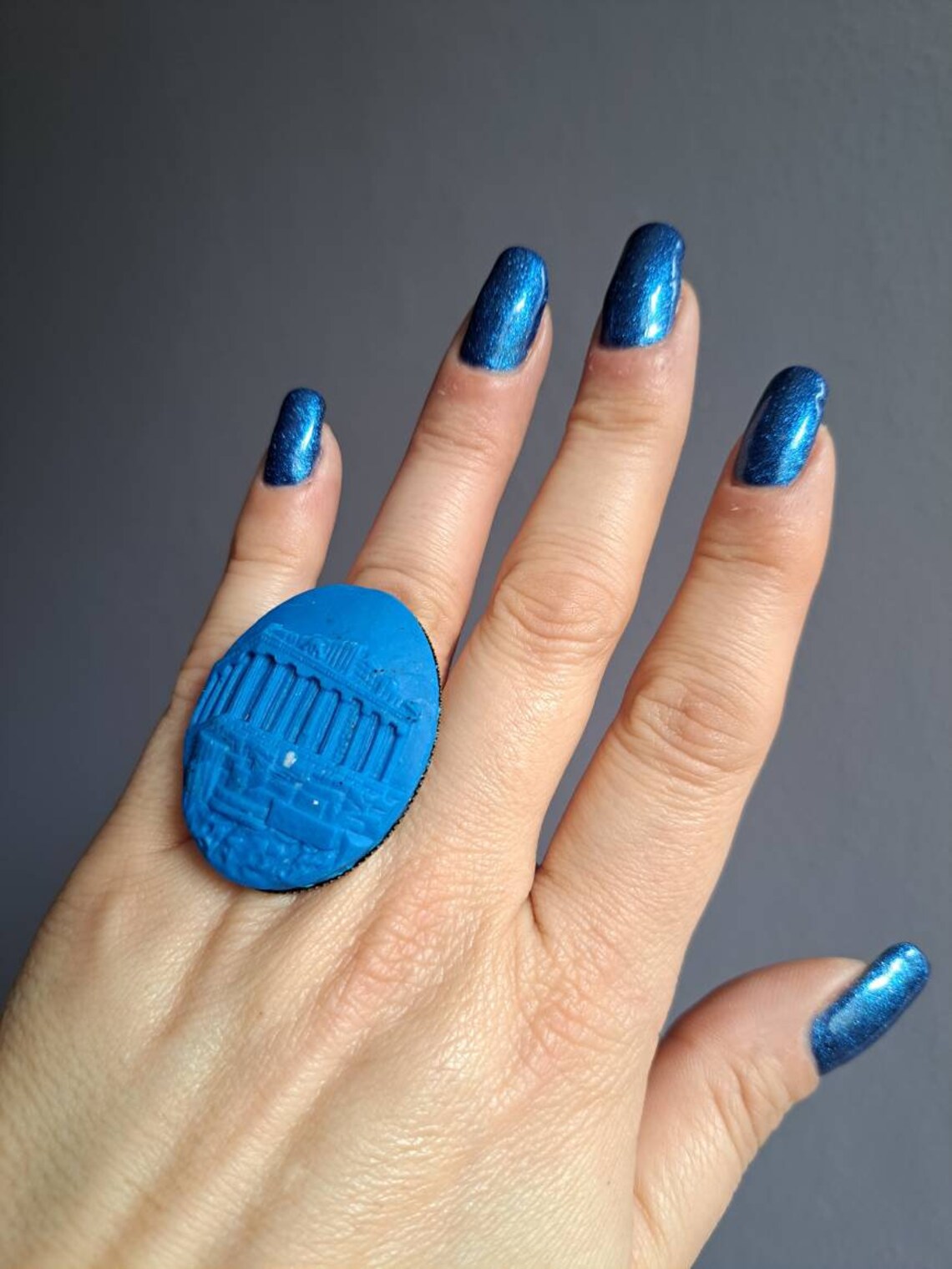 Greek Cameo Ring, Ancient, Parthenon, Acropolis, Greek Antiquity ...