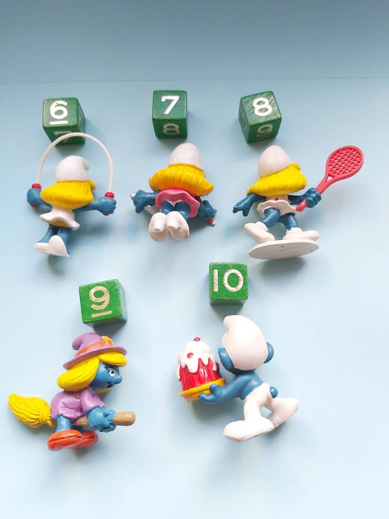 Vintage Smurfs, Smurfette, Choose, Original, Collectible, Magic ...