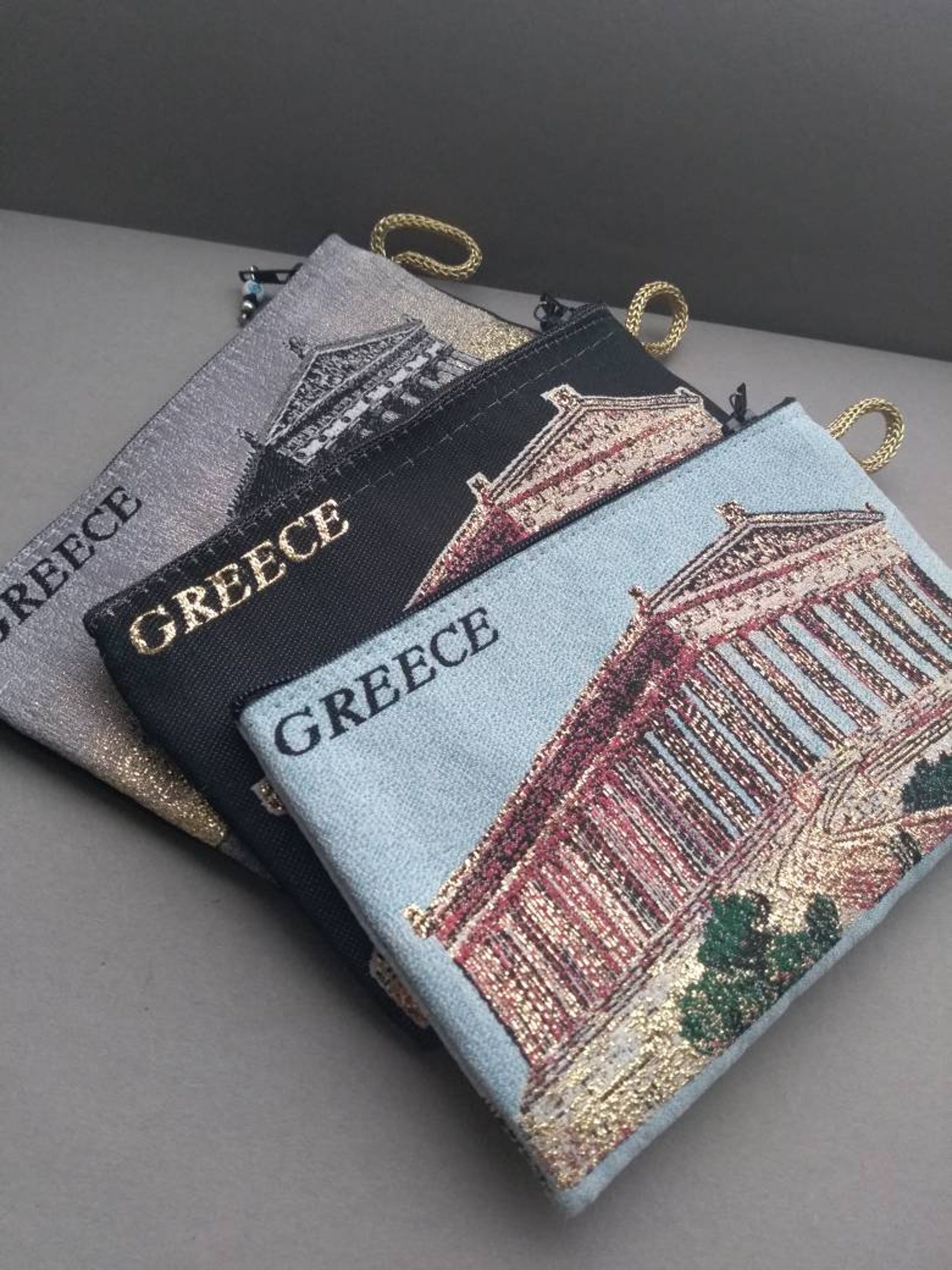 Acropolis Greece Coin Purse Change Purse Zipper Wallet - Etsy
