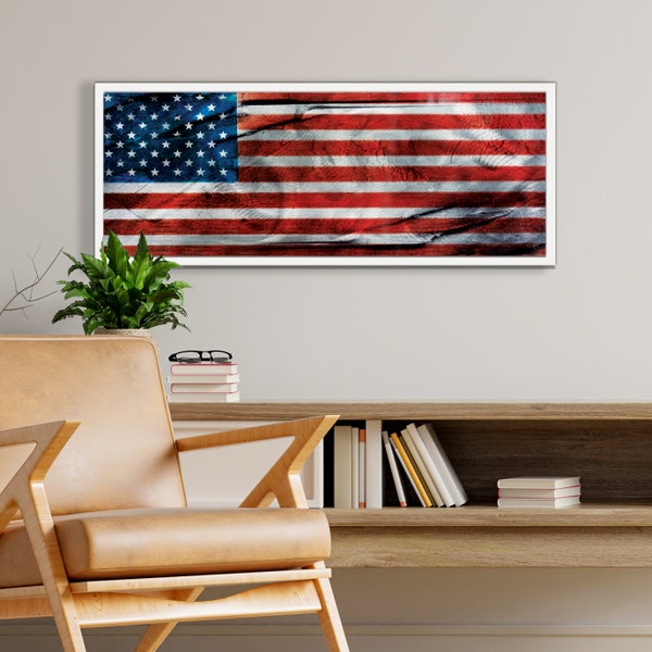 American Flag Artwork - Etsy
