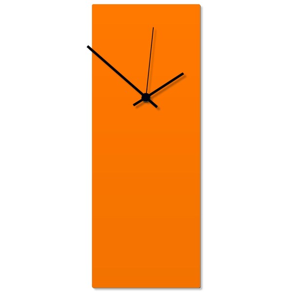 Orange Clock - Etsy