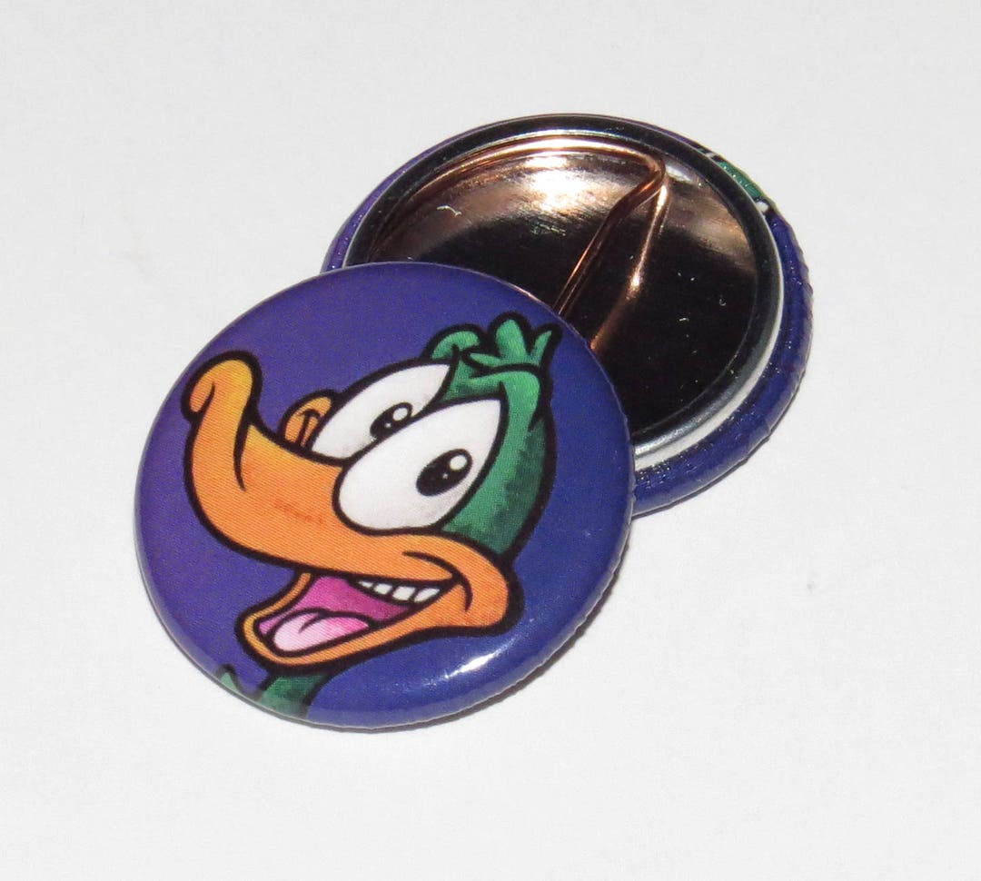 Plucky Duck 1 Inch Button - Etsy